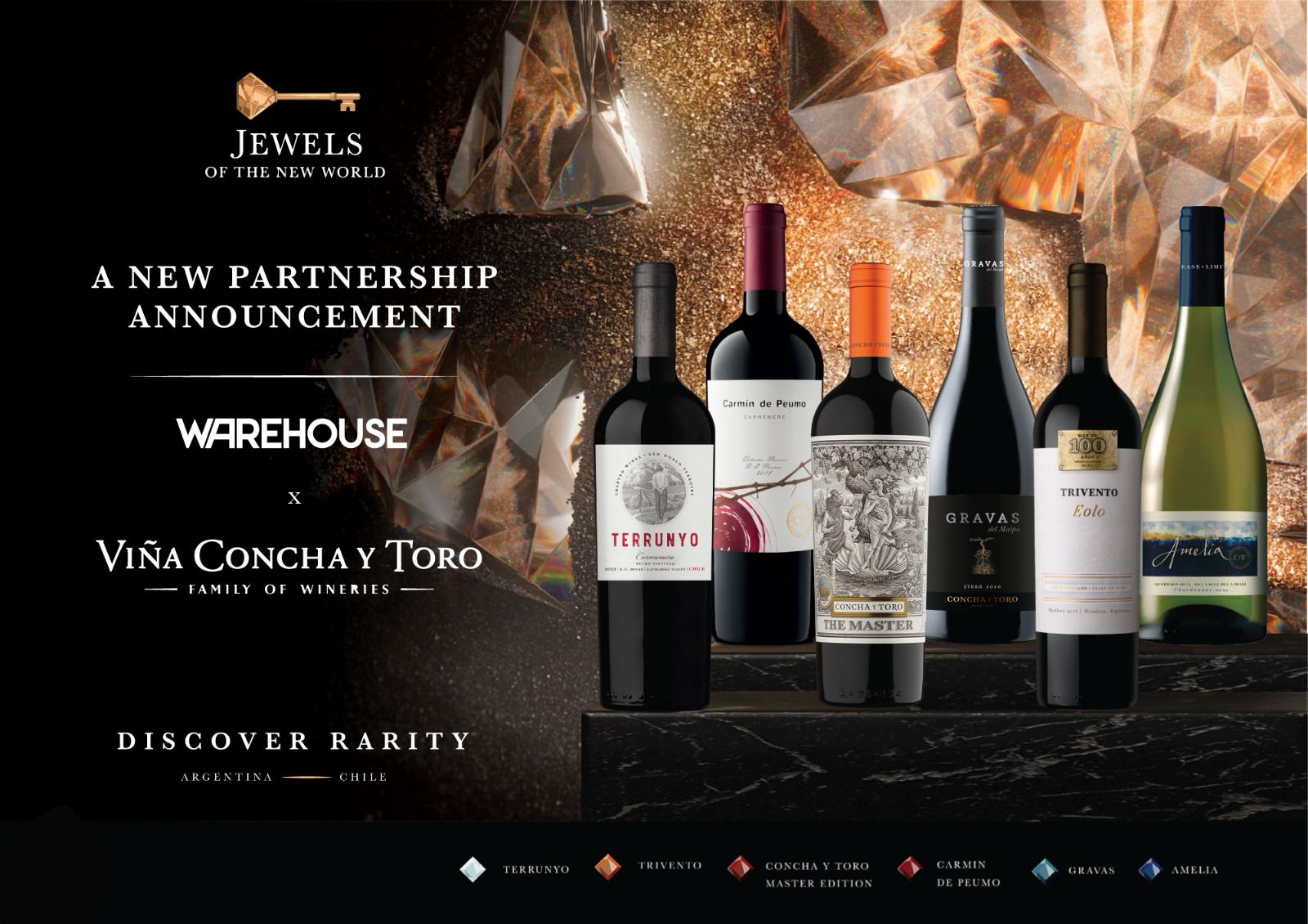 WAREHOUSE x CONCHA Y TORO: A NEW PARTNERSHIP ANNOUNCEMENT